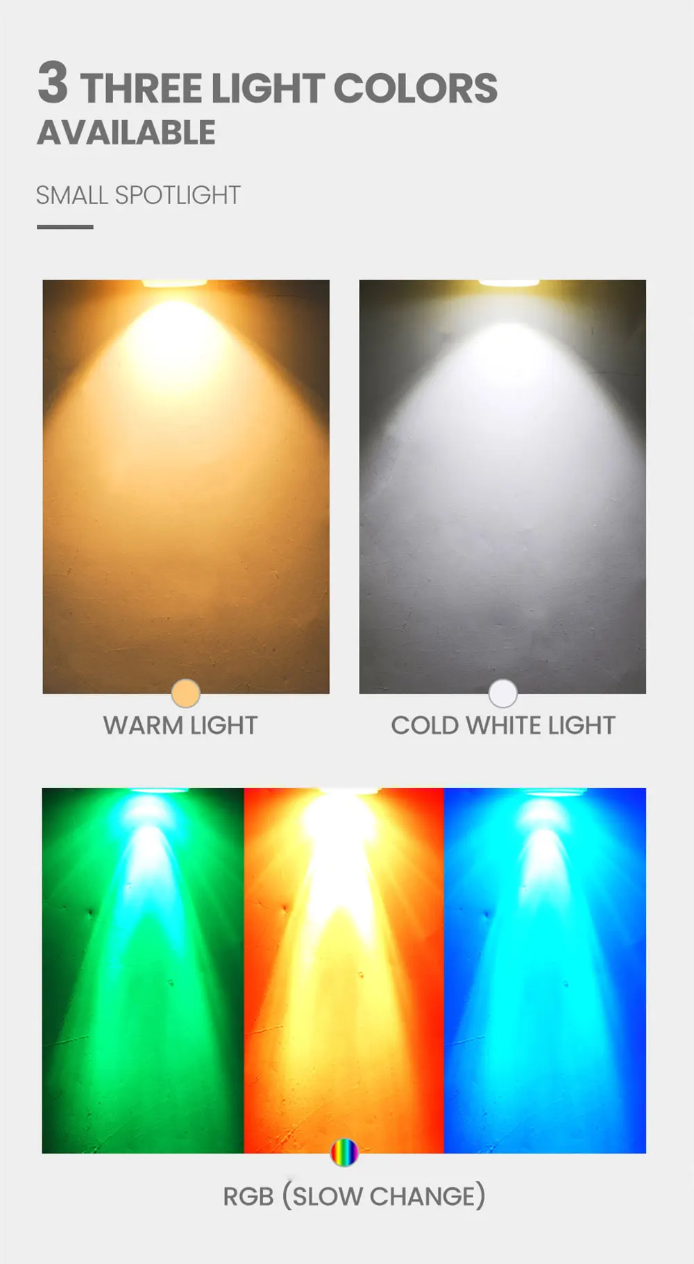 Mini Spotlights for Cabinet Counter Showcase Lighting Beam Spot Lights ...