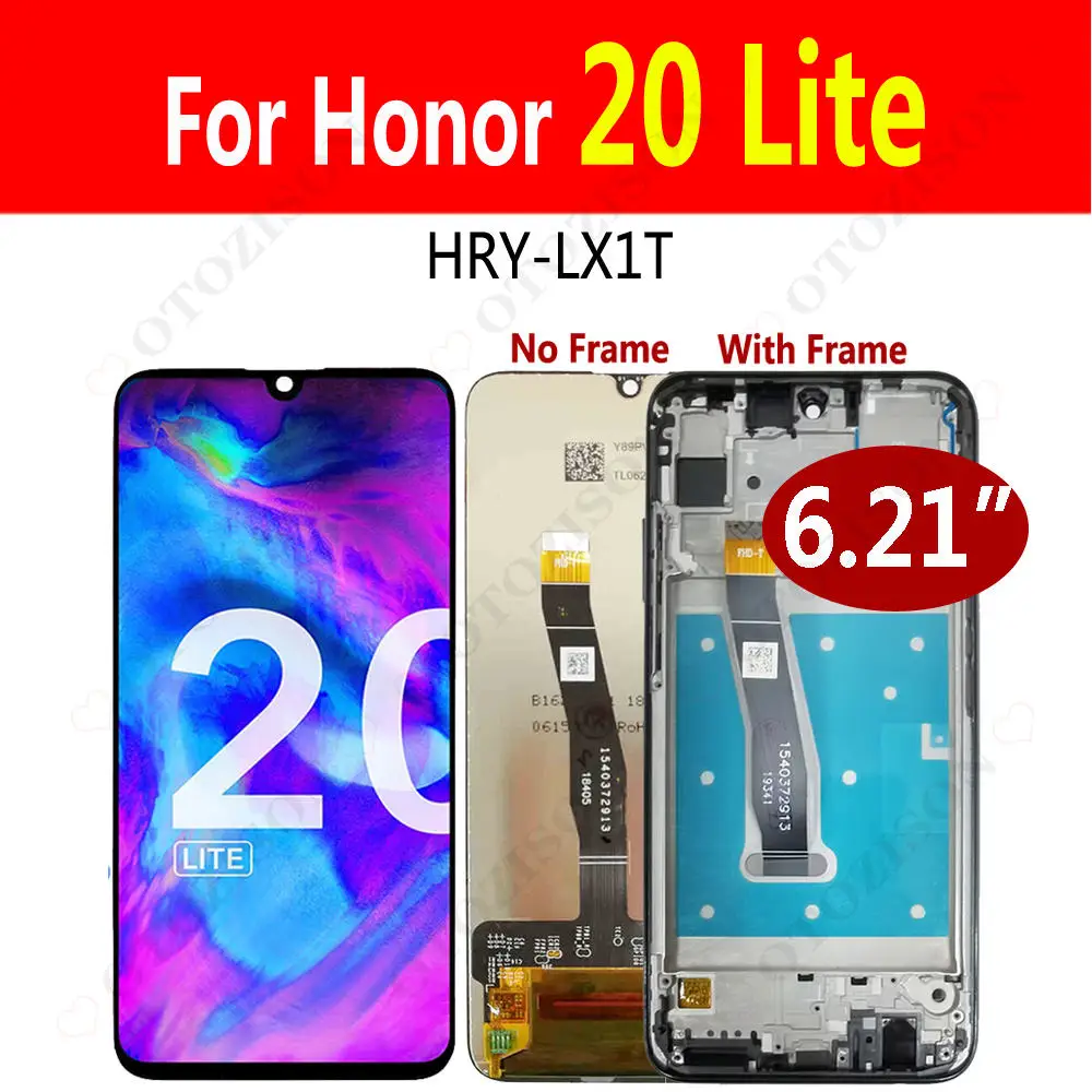 6-21-For-Honor-20-Lite-LCD-With-Frame-For-Huawei-Honor20-lite-20i ...