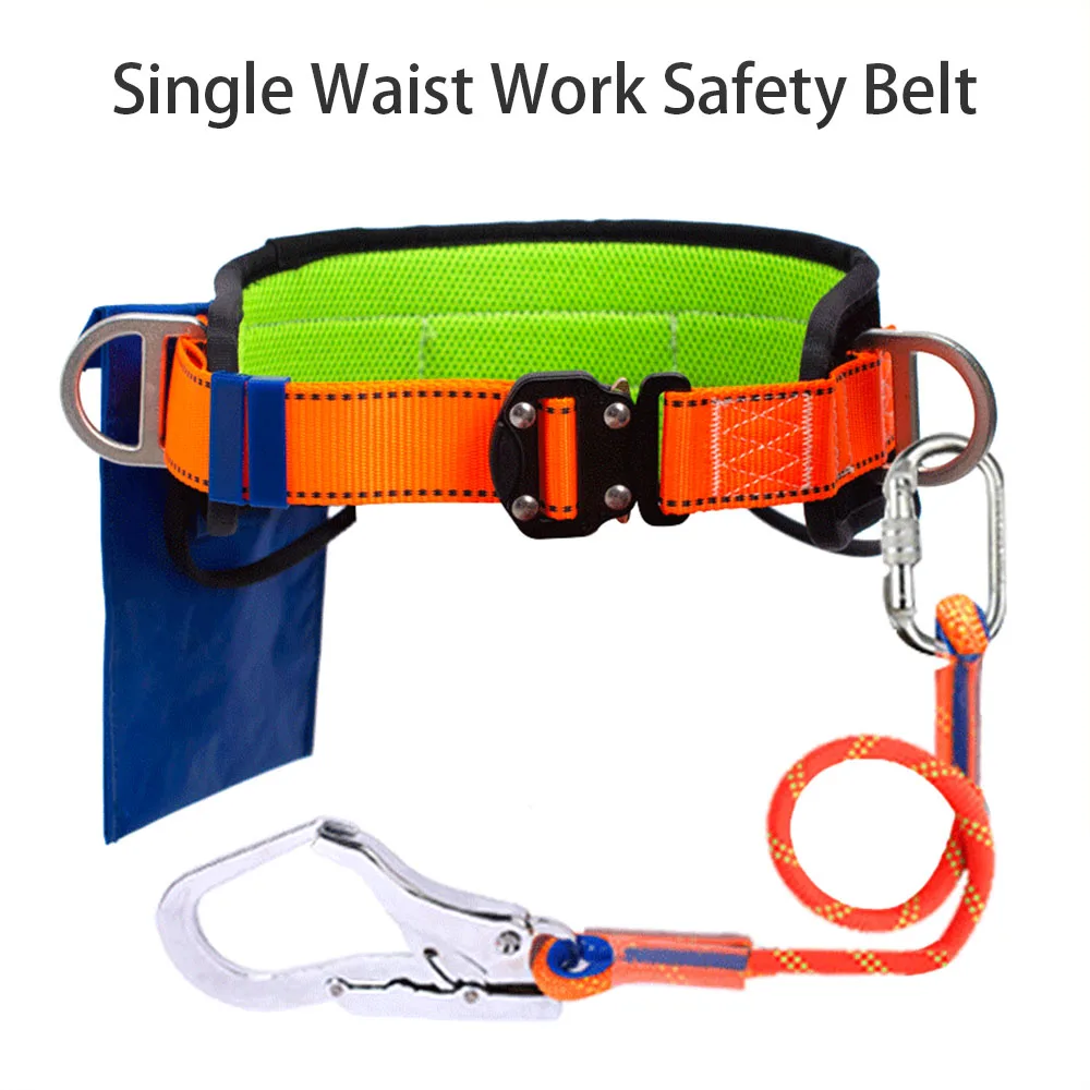 Single-Waist-Work-Safety-Belt-High-altitude-Work-Harness-Outdoor-Rock ...