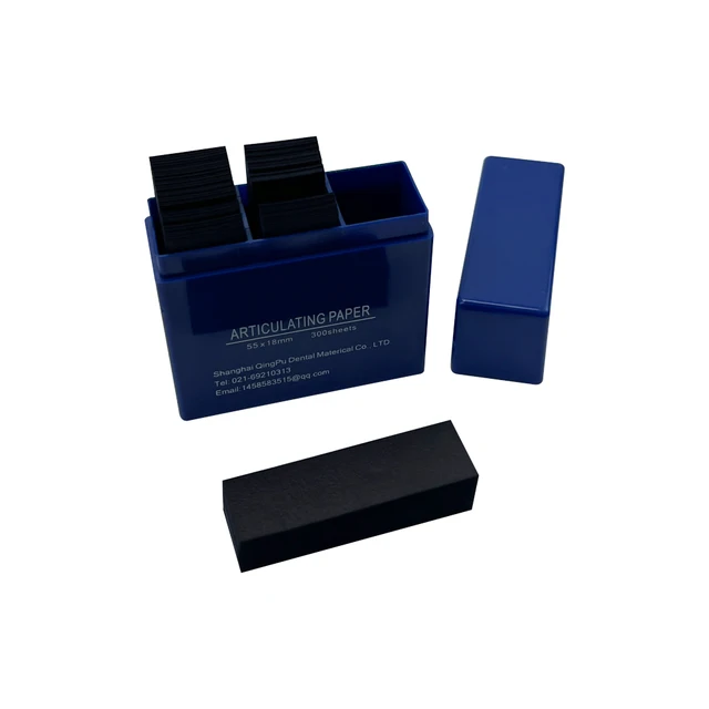 Blue Red Bite Registration Paper 200 Sheets Dental Articulating Paper ...