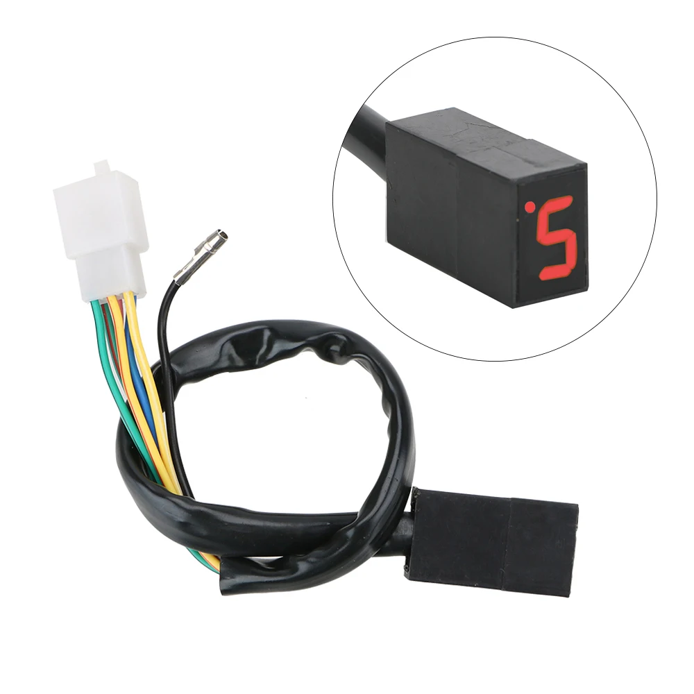 Gear-Indicator-Universal-LED-Display-Motorcycle-Shift-Lever-Sensor-5 ...