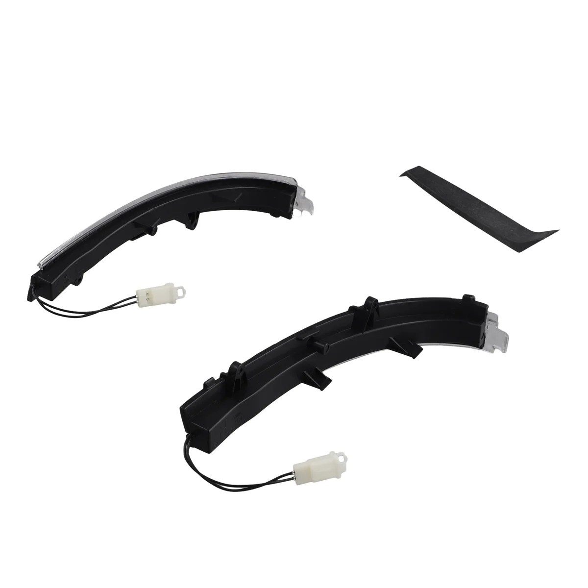 Car Transparent Rearview Mirror Turn Signal 5C6949101 5C6949102 ...