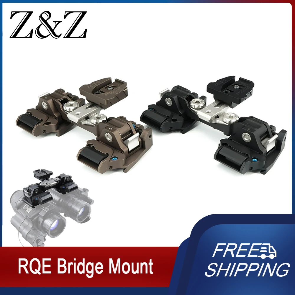 Tactical-Helmet-Mount-RQE-Bridge-Universal-Dual-Bridge-for-Night-Vision ...