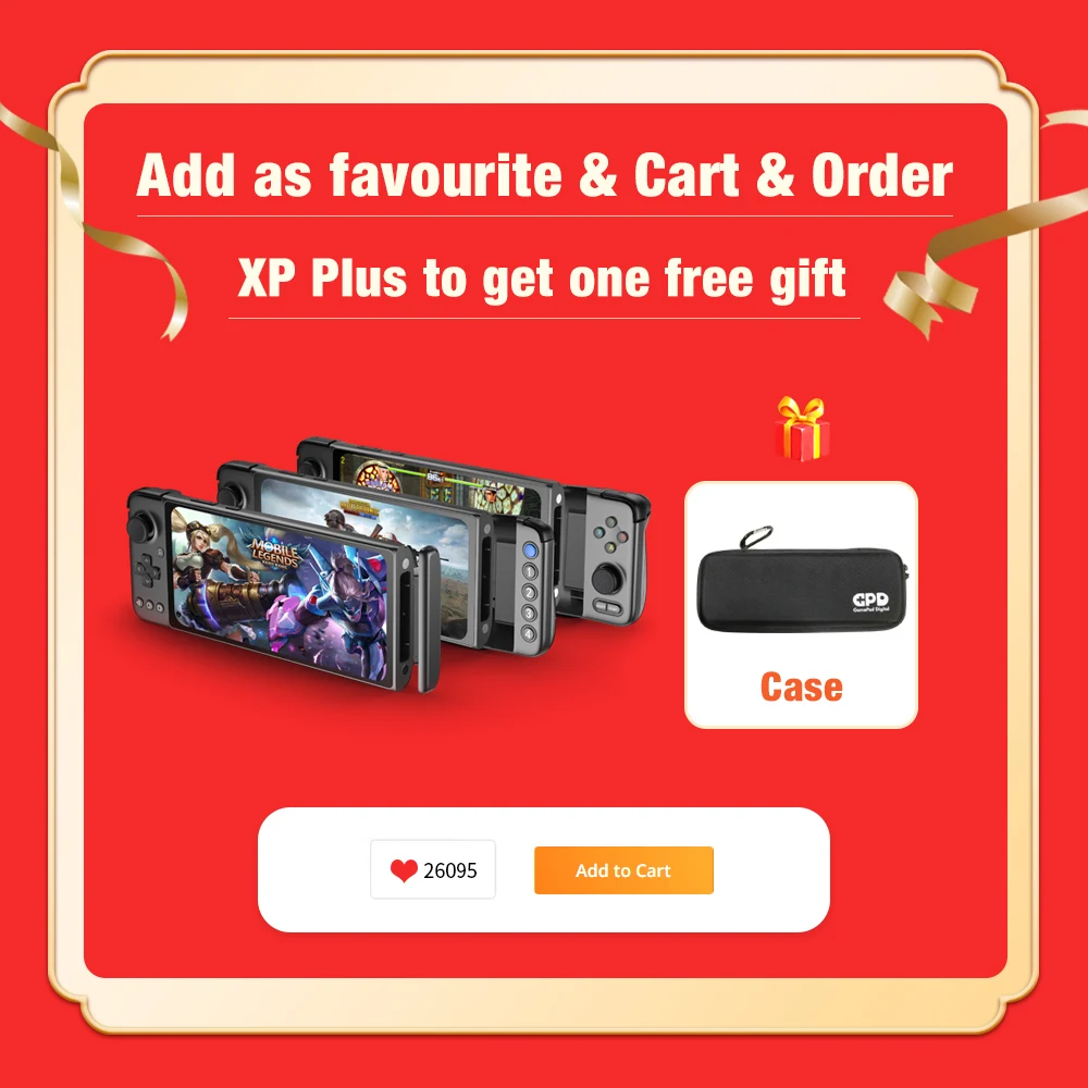 GPD XP Plus REPRODUCTOR DE juegos portátil con Android 6,8, consola de videojuegos con pantalla ...