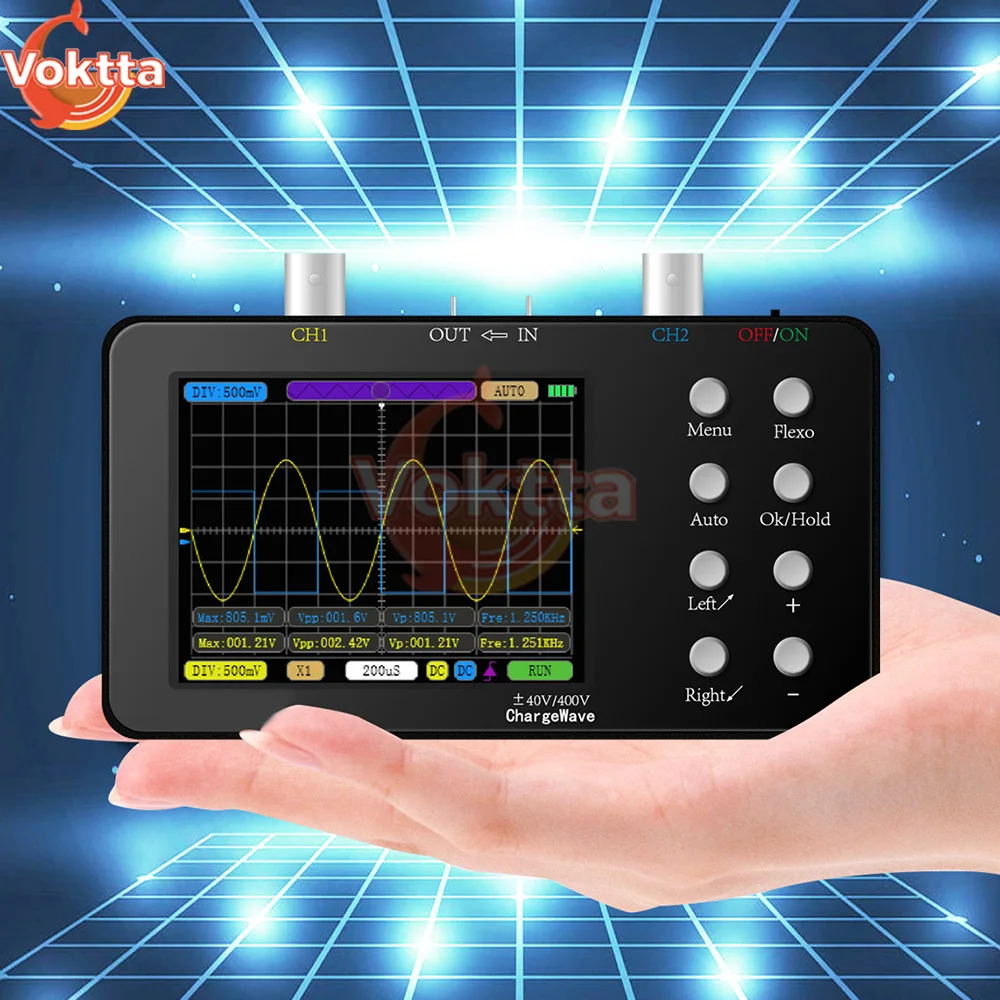 SCO2-Dual-Channel-Digital-AUTO-Oscilloscope-PWM-50M-10Mhz-Sampling-Rate ...