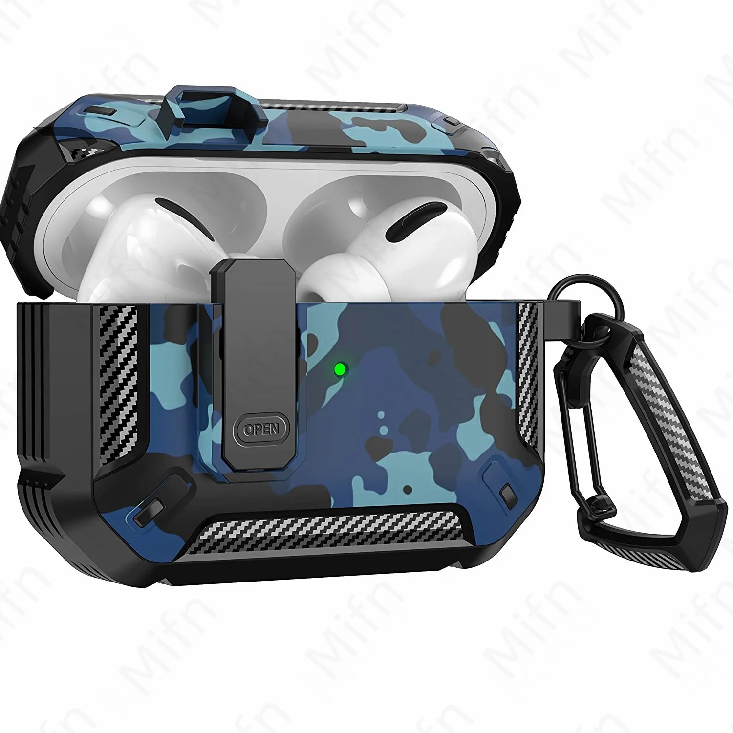 for-AirPod-Pro-USB-C-Case-With-lock-for-Men-case-Full-Body-Military ...