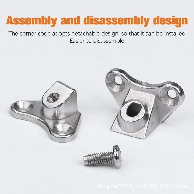 Aluminum-Alloy-Corner-Brackets-Screws-Butterfly-L-shaped-Support ...