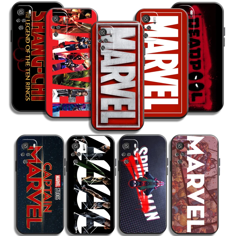 Marvel-Avengers-Phone-Cases-For-Xiaomi-Redmi-10-Note-10-10-Pro-10S ...