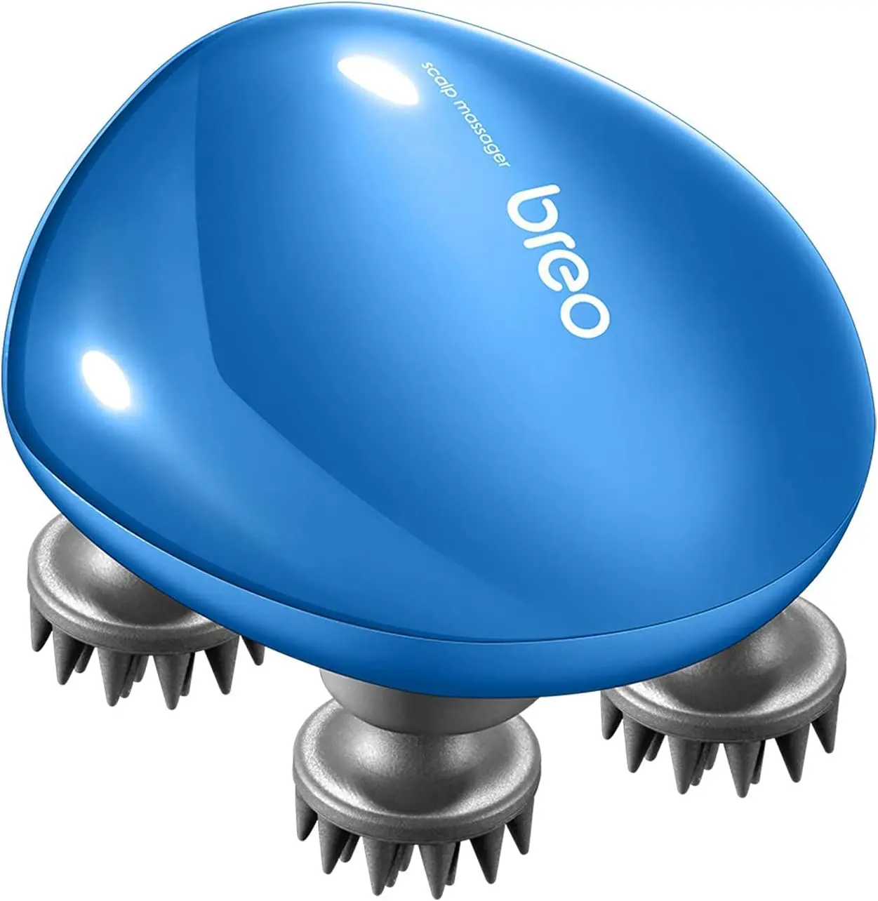 Breo Scalp Mini Blue Wireless Massager Head for Scalp Relief IPXF7 ...
