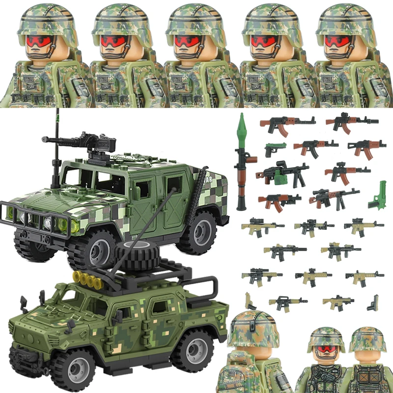 City-Police-America-Special-Air-Service-Special-Forces-Figures-Building ...