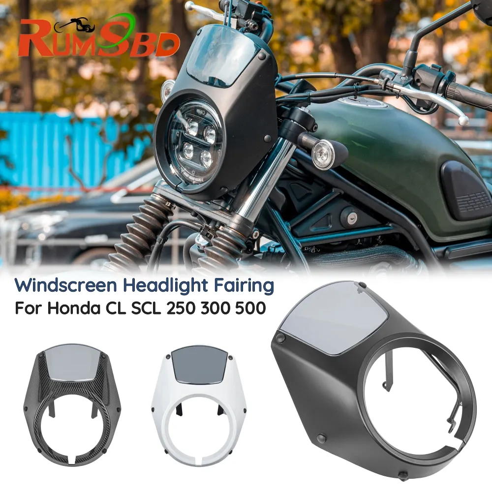 CL500-CL300-CL250-Motorbike-Windscreen-Windshield-Front-Mask-Cowl-For ...