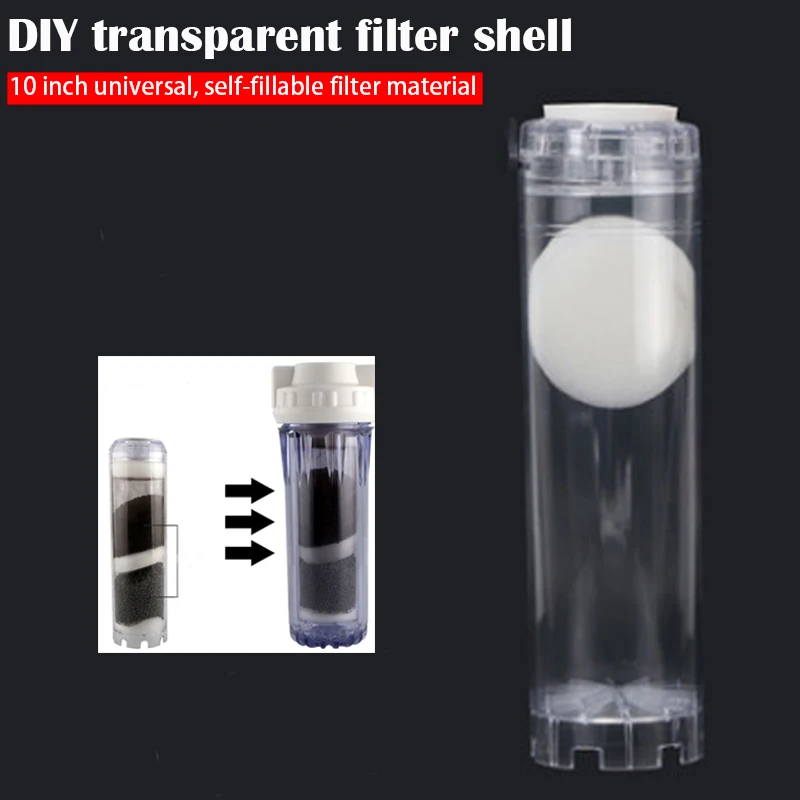 Water-Purifier-Accessorie-10-Inch-Packing-Shell-DIY-Filter-Material ...