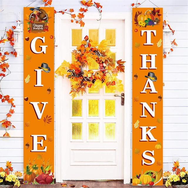 Harvest Door Decorations