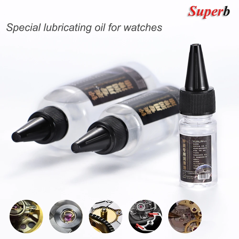 Lubricant Oil for Watch 100/50/10ml Professional Clock Oil Waterproof ...