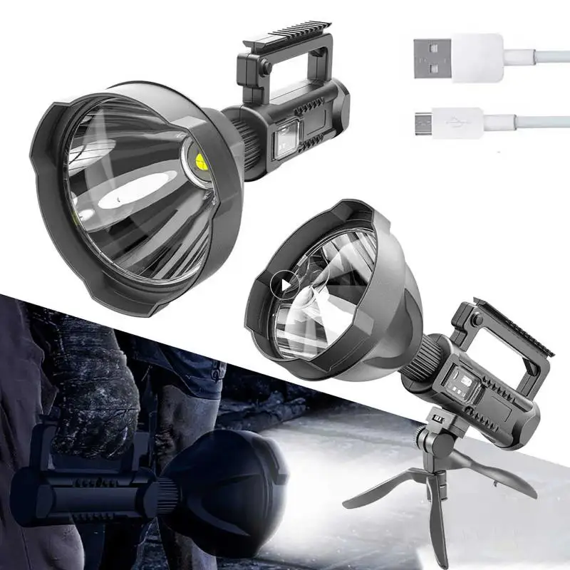 Reflector de linterna LED superbrillante, Luz Portátil impermeable ...
