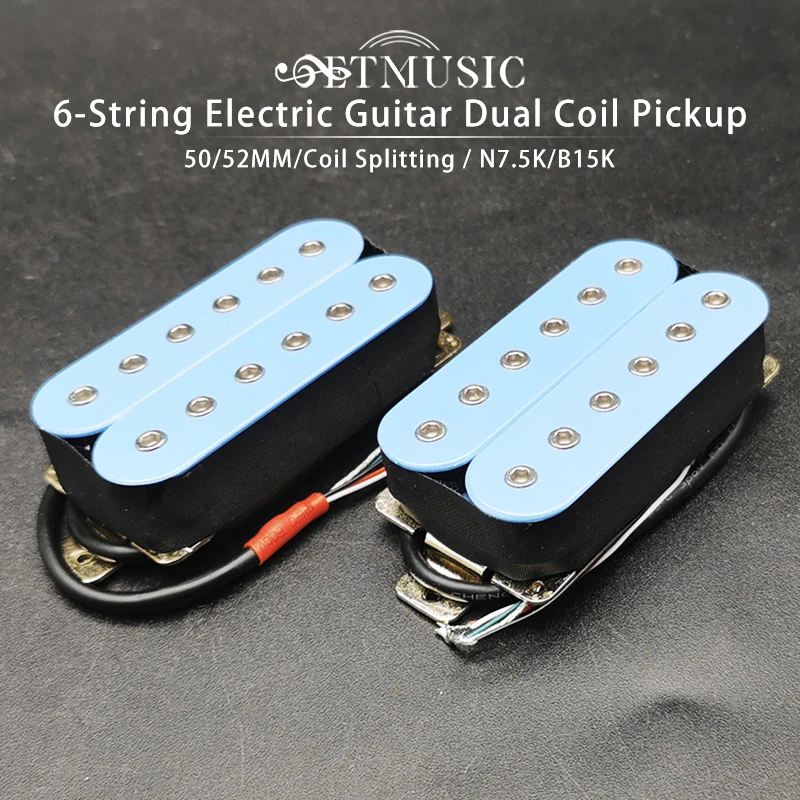 Guitar-Humbucker-12-Adjustable-Hex-Screw-Dual-Coil-6-String-Electric-Guitar-Coil-Splitting ...