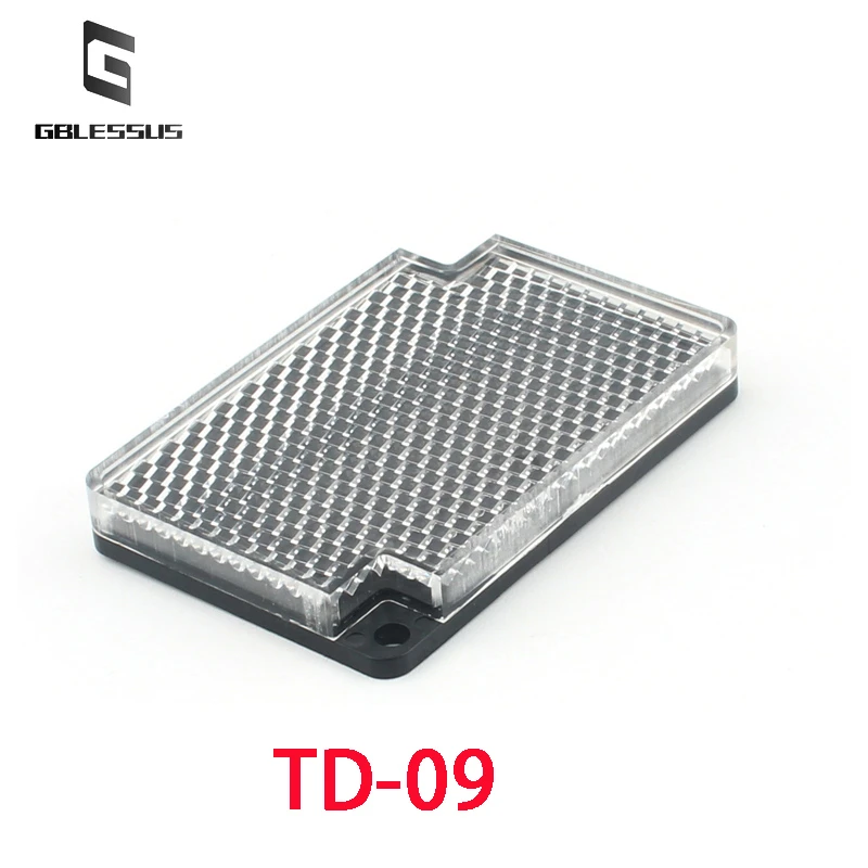 Photoelectric Switch Reflector TD-09 Diagonal Feedback Reflective 40*60MM Reflector Probe ...