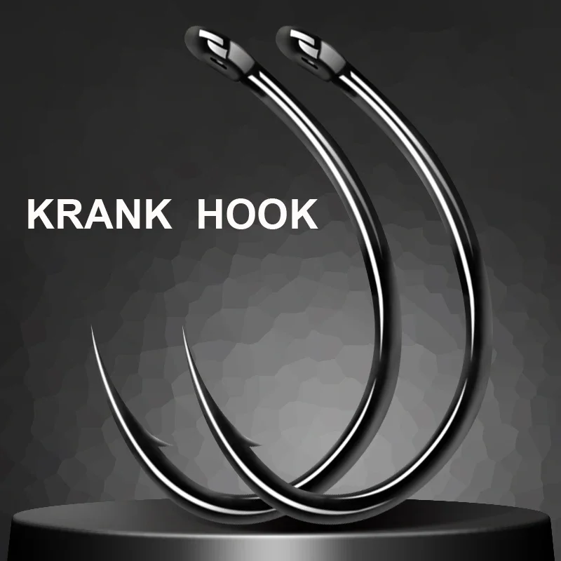 10pcs-Carp-Fishing-Krank-Hook-Micro-Barbed-PTFE-Coating-Super-Sharp ...