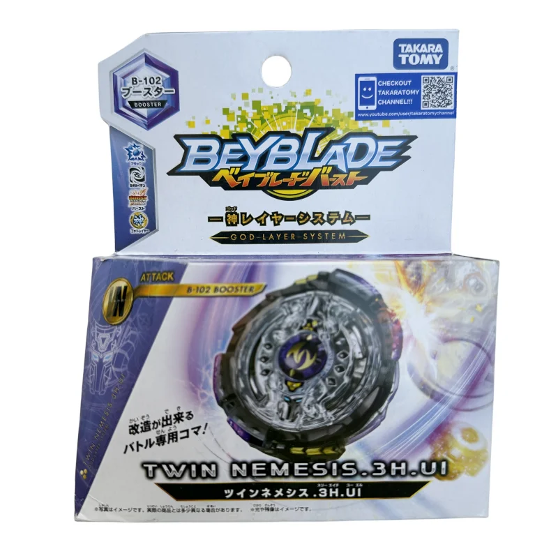 TAKARA TOMY-Beyblade B-102, Twin Nemesis / Noctemis .3H.Ul Burst