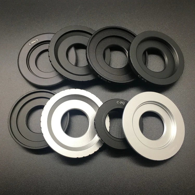 C/CS mount adapter ring C-mount CCTV lens Transfer DSLR/mirrorless ...