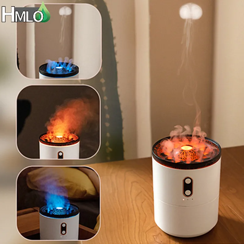 450ml Aroma Essential Oil Diffuser Usb Portable Air Humidifier Night Light Lamp - Humidifiers ...