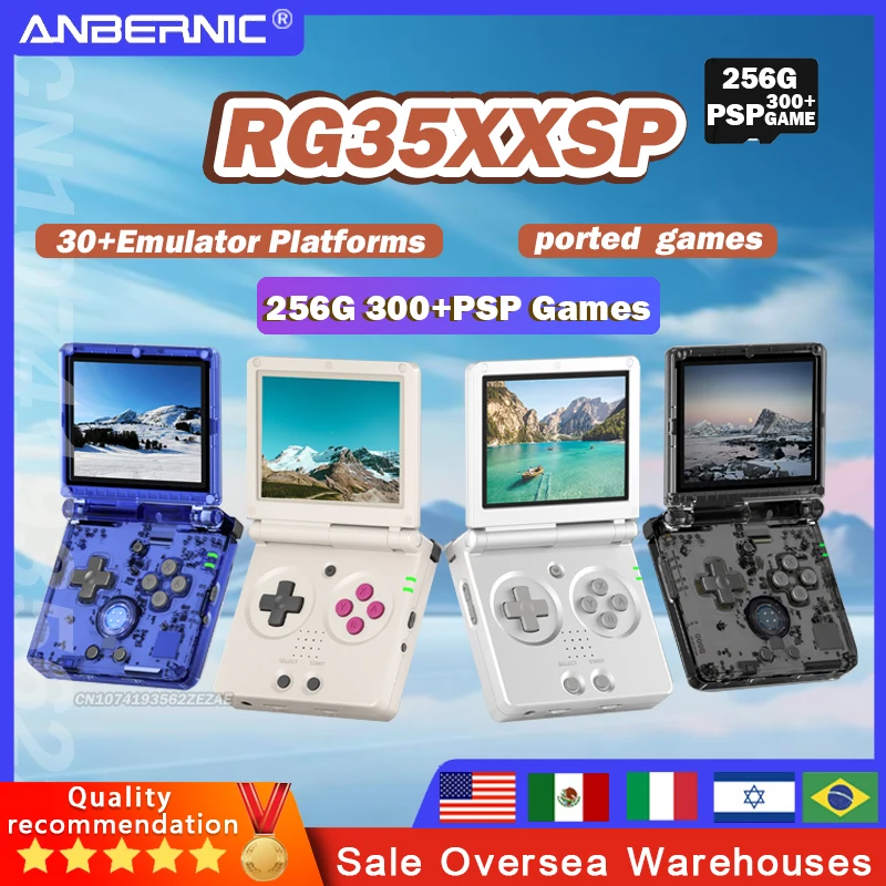 ANBERNIC-RG35XXSP-Flip-Handheld-Game-Consoles-Linux-3-5-inch-IPS-640 ...