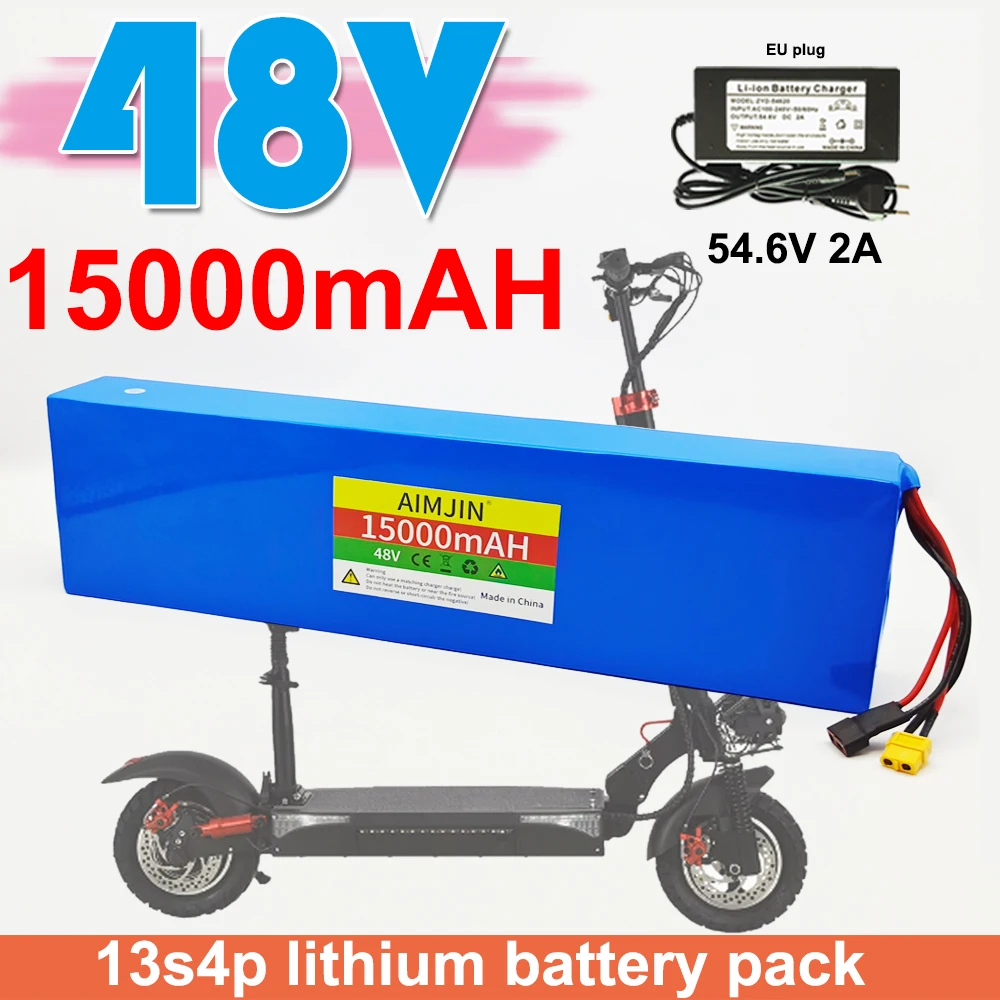 48V-lithium-ion-battery-48V-15Ah-1000W-13S4P-lithium-ion-battery-pack ...