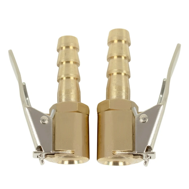 Tire-Inflator-Air-Chuck-Air-Compressor-Chuck-Hose-End-with-Clamp ...