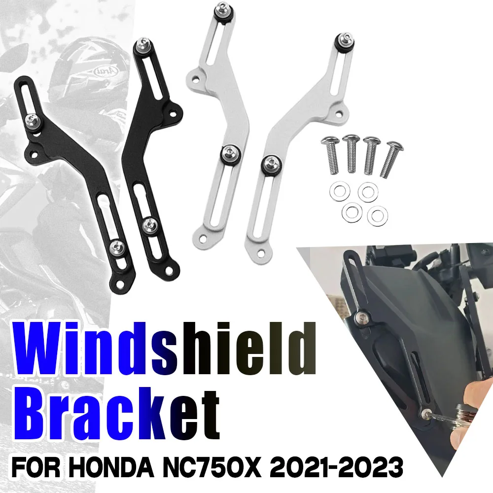 Motorcycle Windscreen Adjusters Aluminum Windshield Bracket For HONDA ...