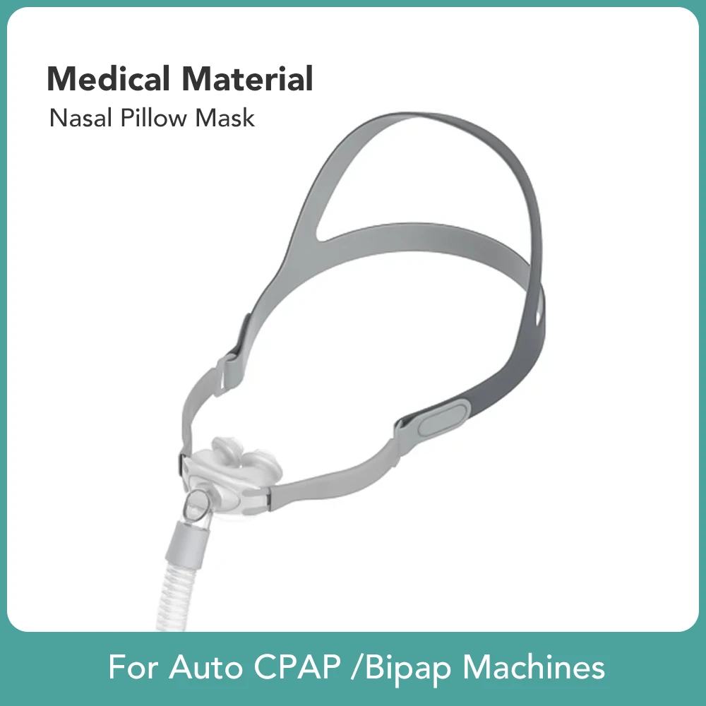 Resoxy Cpap Snore Medical Machines Nasal Pillows Mask Light Weight ...