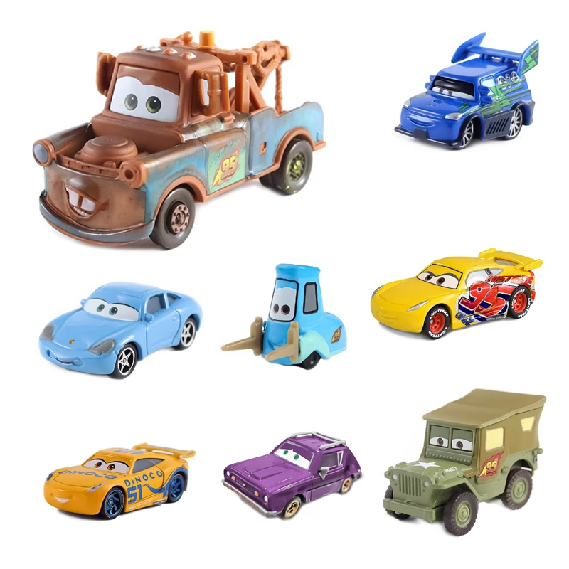 Металлическая машинка Disney Pixar Cars 3 Молния Маккуин 1:55 | AliExpress