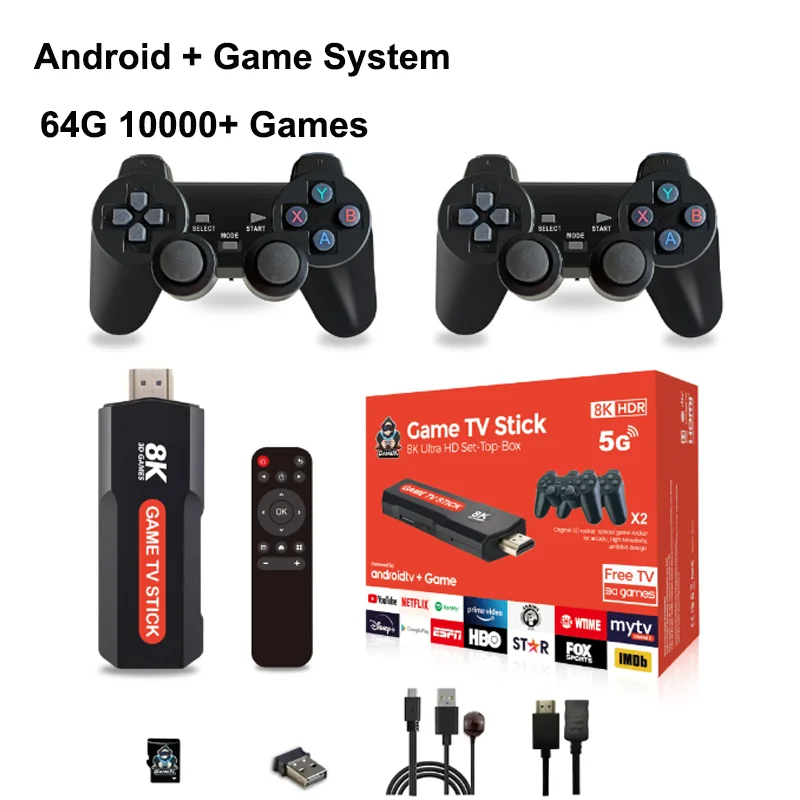 Retro-Game-Console-Built-in-10000-Games-TV-Stick-Dual-System-for ...