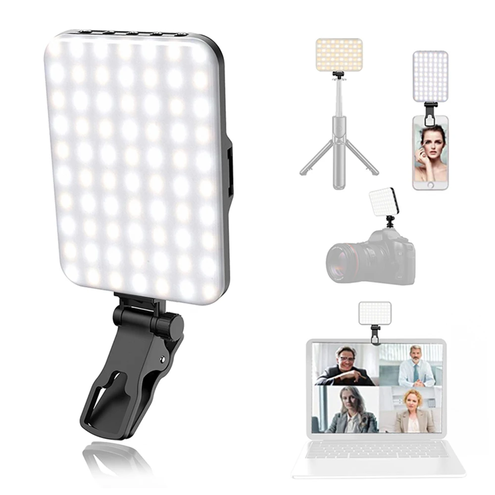 LED-Selfie-Light-60-High-quality-LED-Beads-2200mAh-Rechargeable-CRI-97 ...