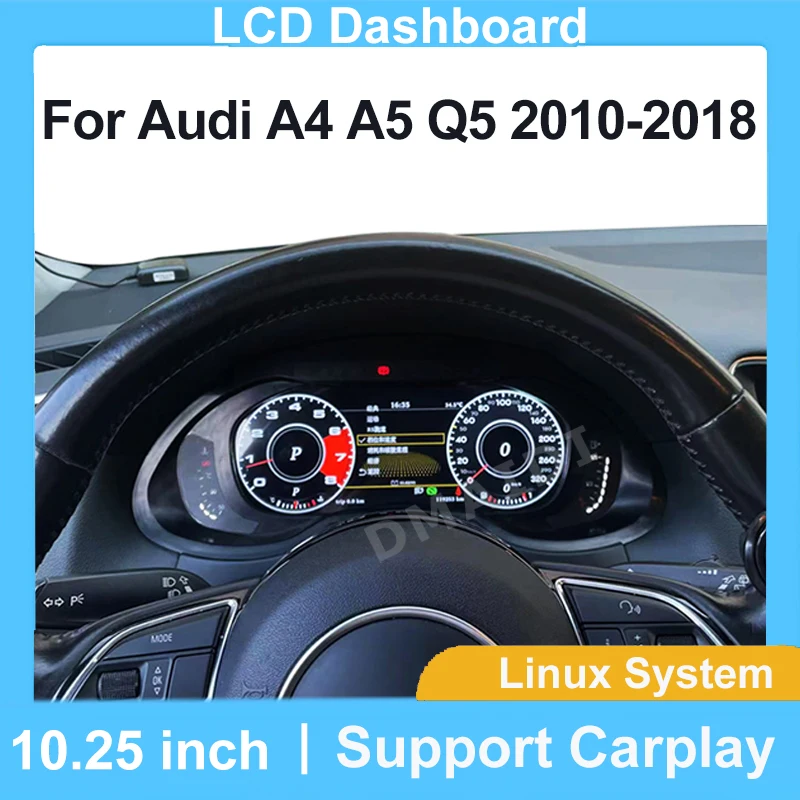 LCD-Digital-Dashboard-for-Audi-A4-A4L-A5-Q5-SQ5-RS4-S4-RS5-S5-Virtual ...