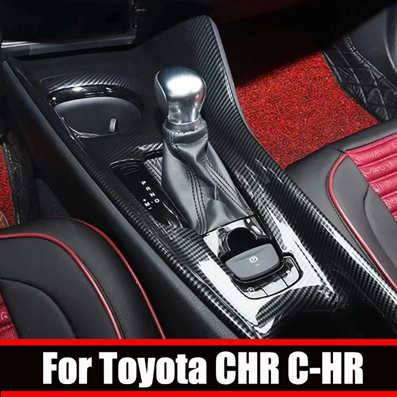LHD-RHD-For-Toyota-C-HR-CHR-2016-2021-ABS-Carbon-Fiber-Interior-Central ...