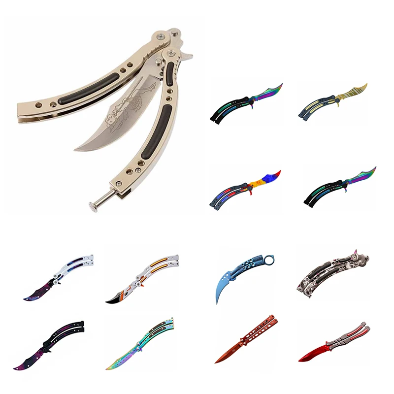 1PC-For-CS-GO-Knife-Personality-Car-Stickers-And-Decora-Waterproof ...