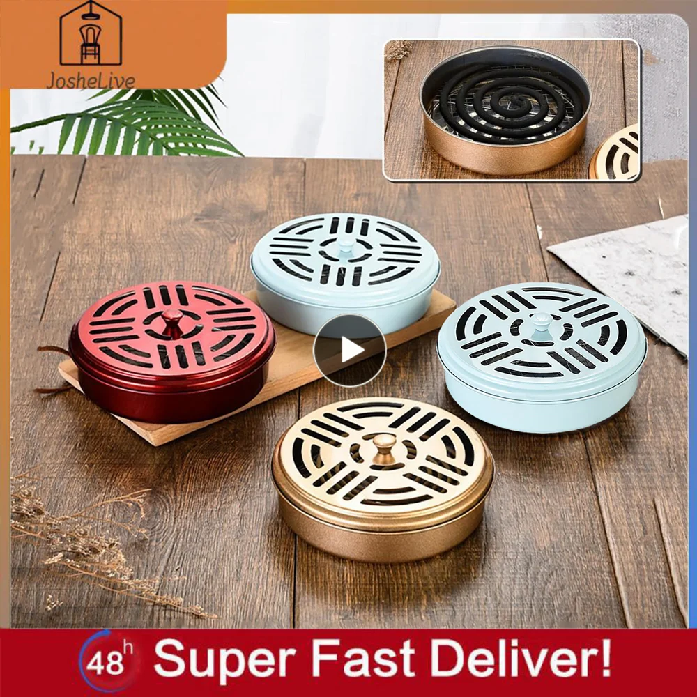 Port-til-Mosquito-Repelentes-Rack-Anti-fogo-Incenso-Bobina-Bandeja ...