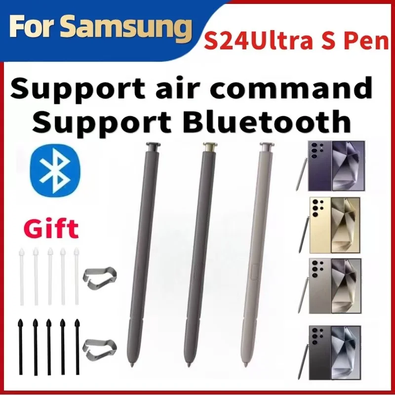 Touch-Screen-Stylus-S-Pen-l-pis-com-fun-o-Bluetooth-suporte-de-comando ...