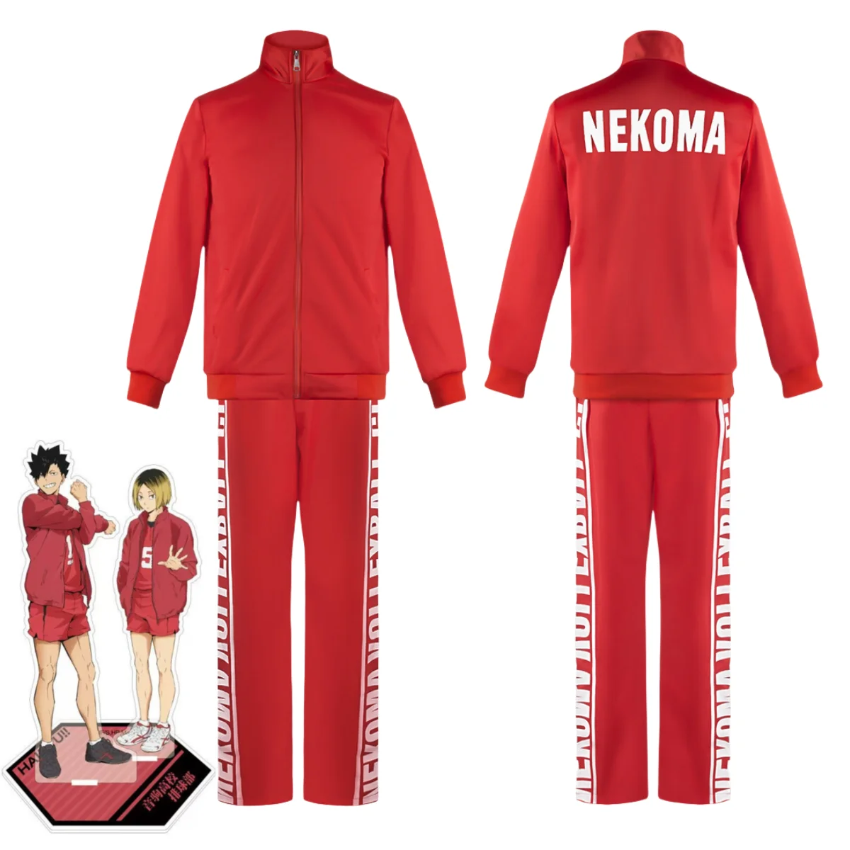 Anime Haikyuu Kozume Kenma Cosplay Costumes Nekoma High School Uniform ...
