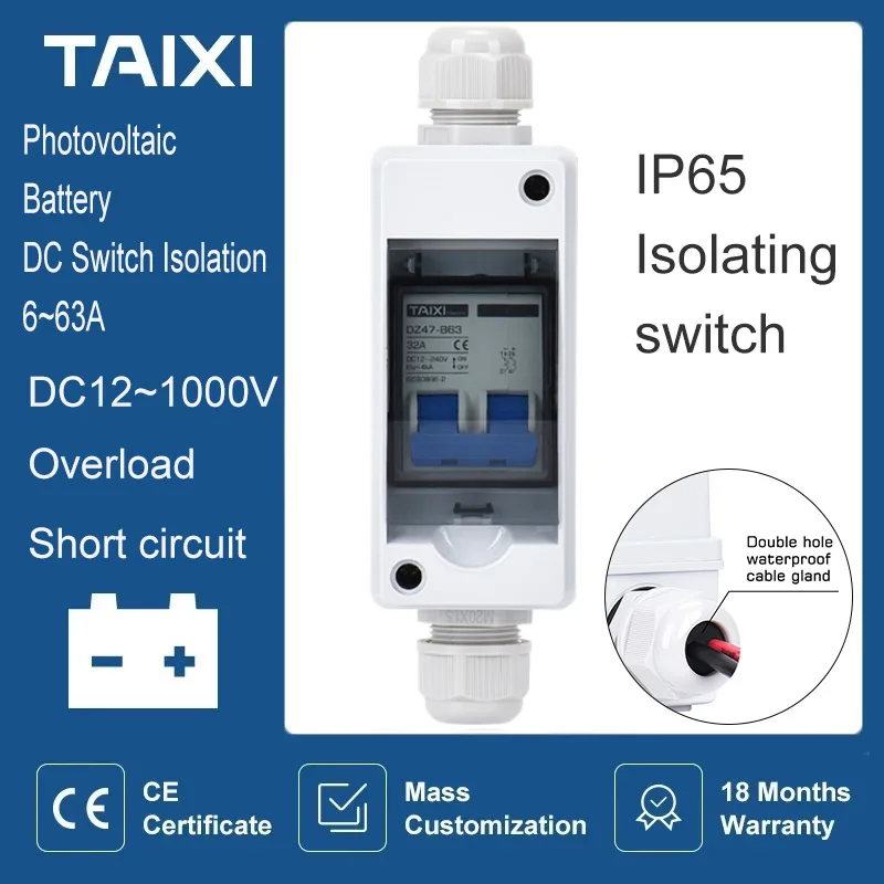 Solar-Photovoltaic-Battery-PV-Combiner-Box-DC-Switch-Circuit-Breaker ...
