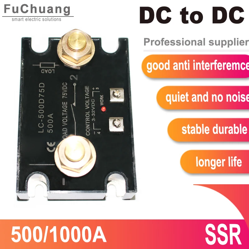 DC-control-DC-Solid-State-Relay-3-32VDC-control-75VDC-load-voltage-high ...