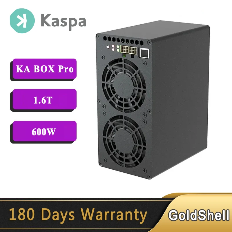 Goldshell-minero-KA-BOX-PRO-KA-BOX-1-6-s-600W-Kaspa-de-baja-potencia ...