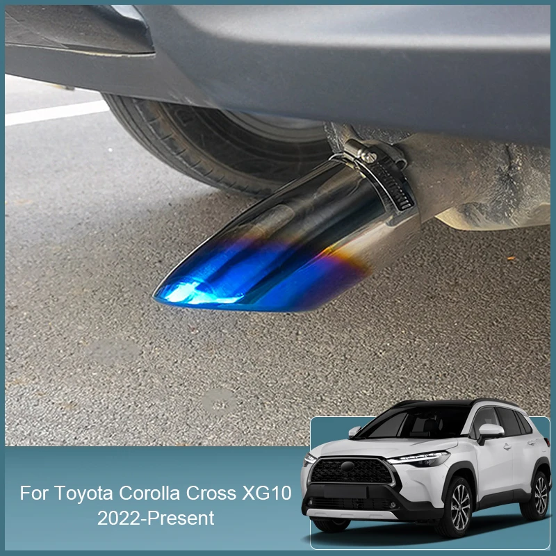 For Toyota Corolla Cross XG10 2022-2024 Car Exhaust Muffler Tip ...