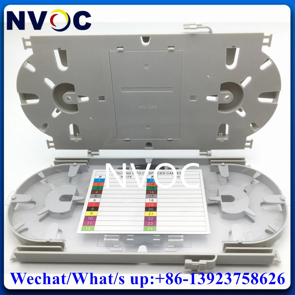 10Pcs-48Core-Fiber-Optic-Splice-Tray-Optical-Splicing-48Ports-Fibre ...