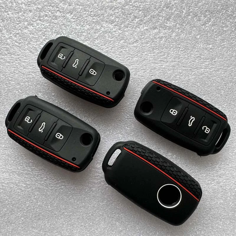 100pcs-lot-Wholesale-For-Vw-B5-Mk4-mk5-GTI-Silicone-Key-Case-Polo-Golf ...