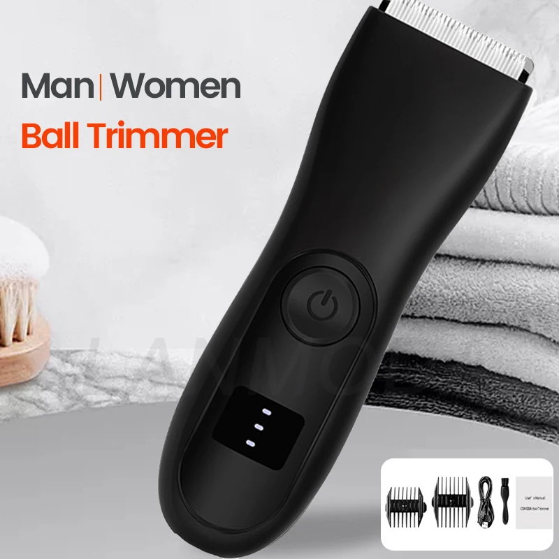Body-Hair-Trimmer-for-Men-Balls-Women-Lady-Shaver-Hair-Removal-Bikini ...