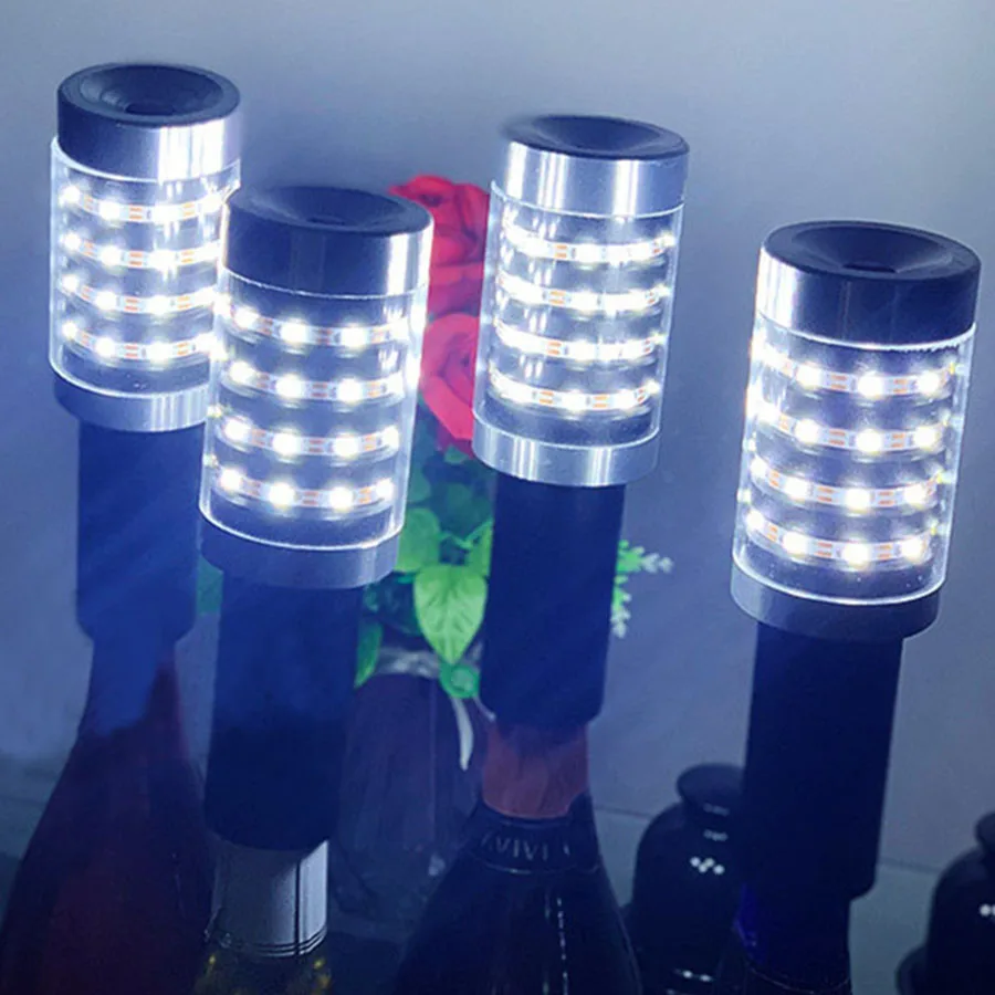 Aluminum-LED-strobe-baton-Rechargeable-LED-Wine-Bottle-Service-Sparkler ...