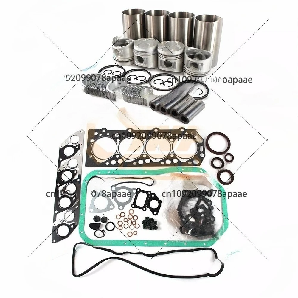 FOR ORIGINAL 4D56 4D56T Engine Rebuild Kit STD Overhaul Repair Parts ...