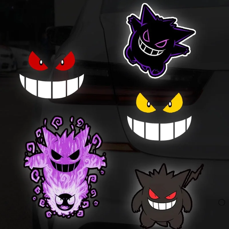 Pokemon-stiker-mobil-stiker-dinding-Anime-Gengar-Anime-anti-air-tabir ...