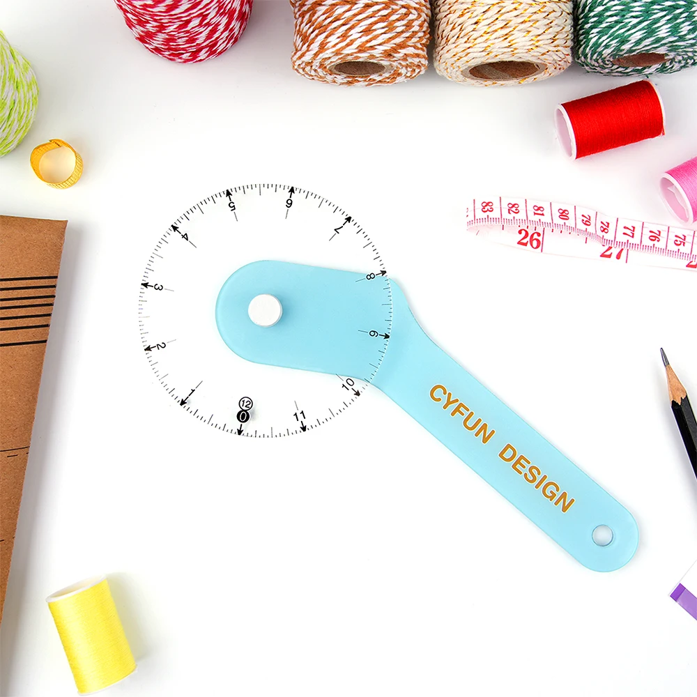Sewing Wheel Ruler for Measuring Curves Rolling Rulers for Tailors ...